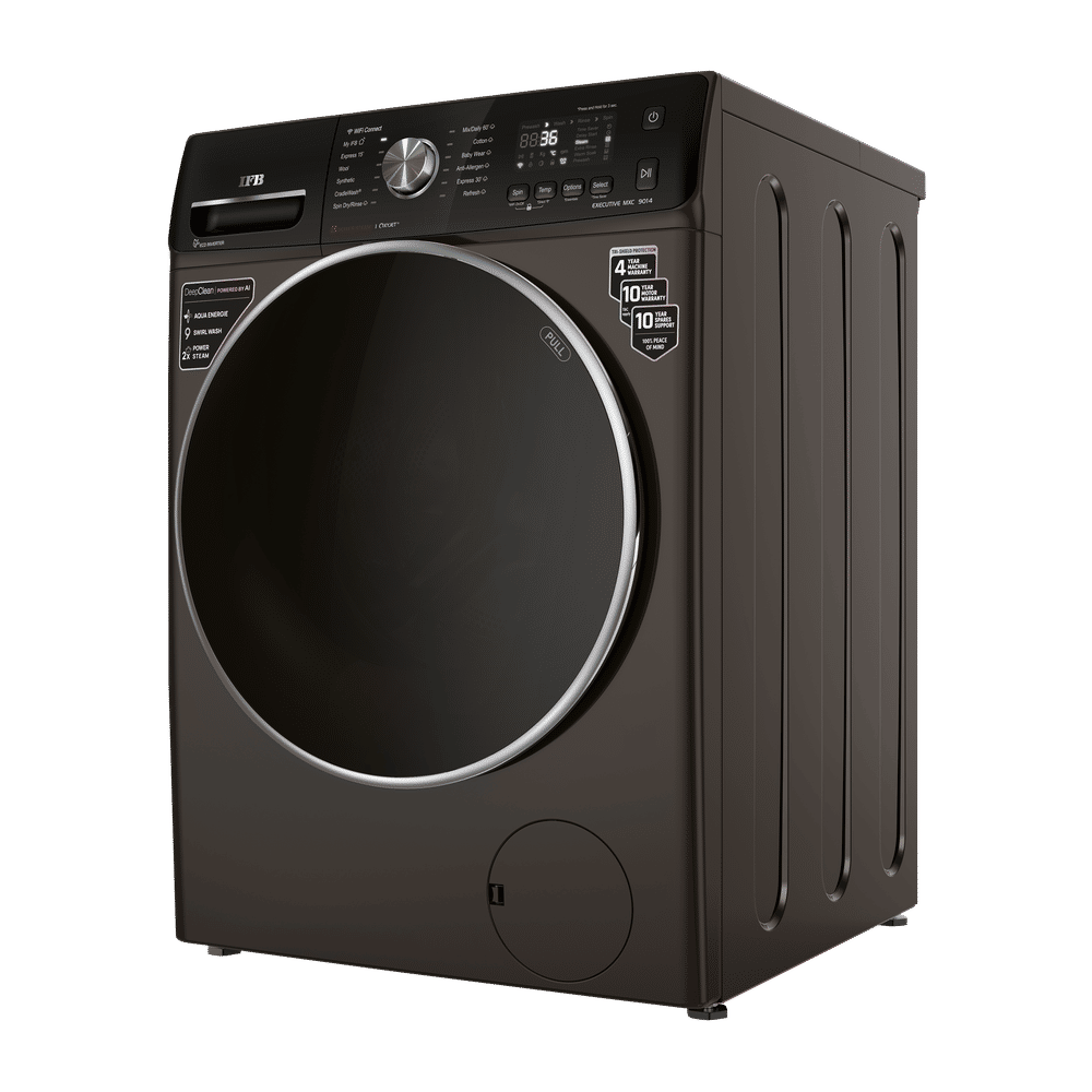 Buy IFB 9 kg 5 Star Inverter Fully Automatic Front Load Washing Machine (Executive MXC, Voice ...